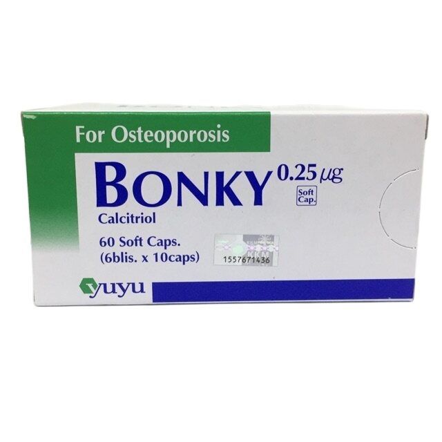 BONKY Calcitriol 0.25UG (60s/box) | Lazada