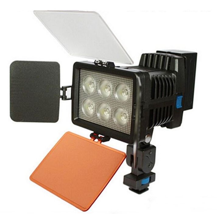 PROFESSIONAL VIDEO LIGHT LED-5010A for Video Camera + 1 Battery ...