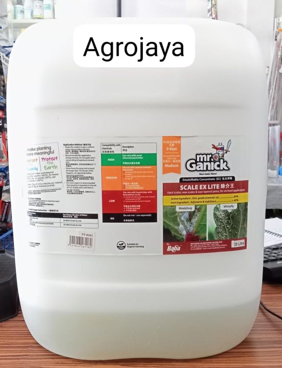 Mr Ganick Scale Terminator Scale Ex Lite Concentrate Organic Fertilizer ...