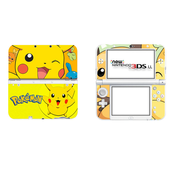 Pokemon Go Pikachu Full Cover Decal Skin Sticker for Nintendo NEW 3DS ...
