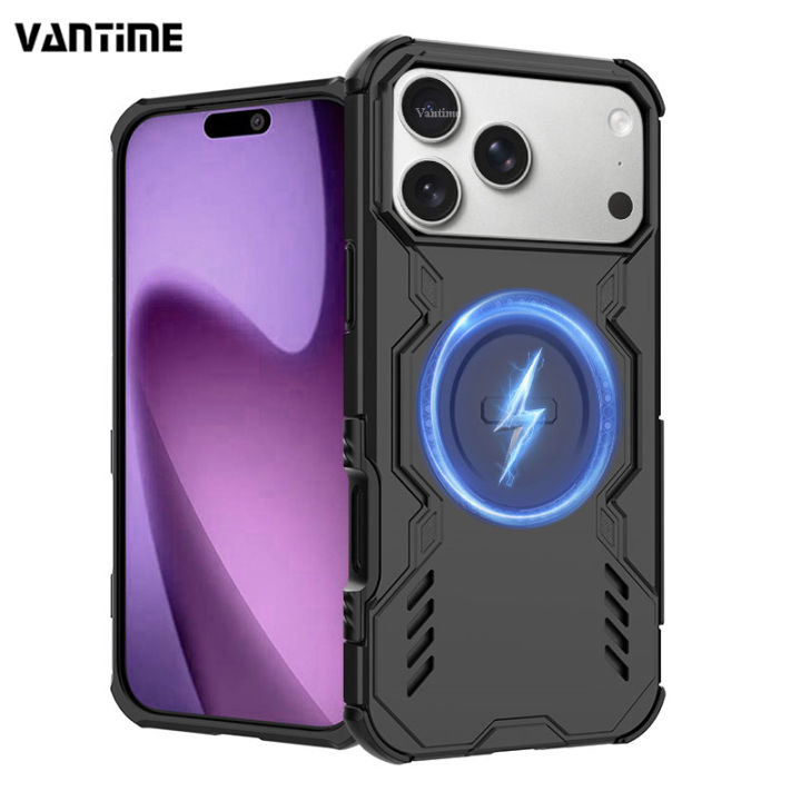 Vantime for iPhone Air iPhone 17 Pro Max [Supports Wireless Charging ...