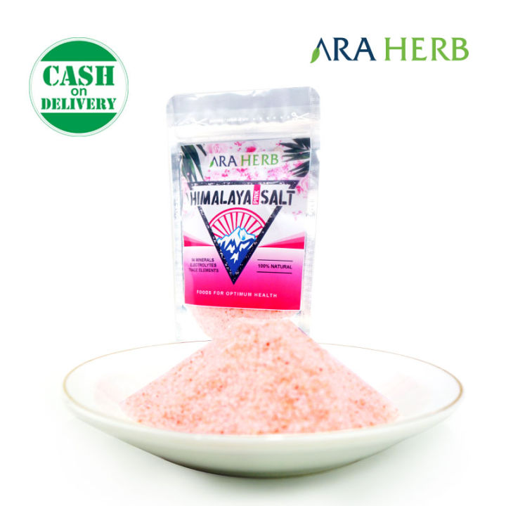 Garam Himalaya 500 gr ARA HERB / Himalayan Pink Salt Original | Lazada ...