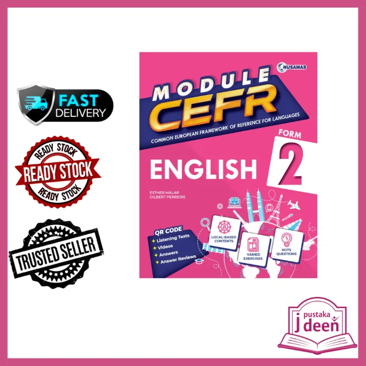 JDEEN BUKU LATIHAN TINGKATAN 2 ENGLISH - MODUL CEFR 2025 | Lazada