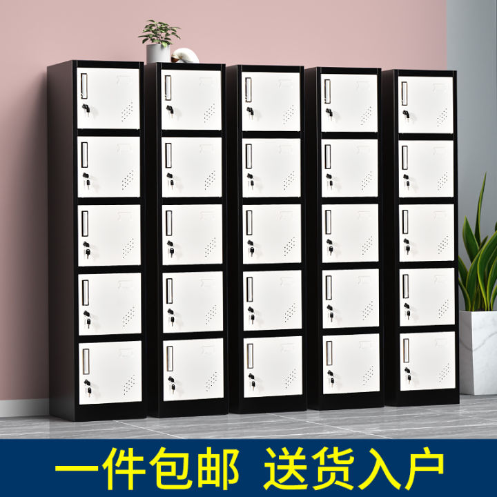 Dormitory staff locker, single locker with locker, simple single-door ...