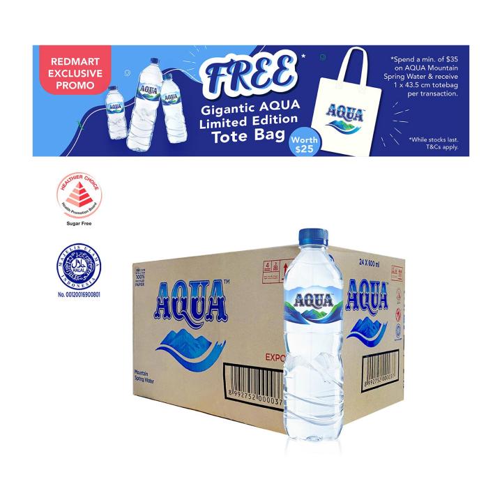 Aqua Mountain Spring Water - Case (Laz Mama Shop) | Lazada Singapore
