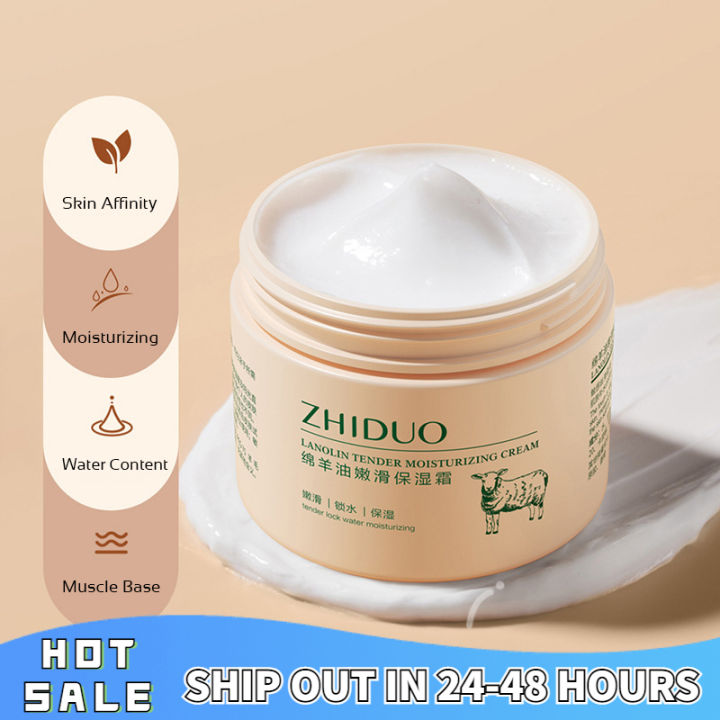 Lanolin Cream Hydrating High Moisturizing Cream Brightening Essence ...