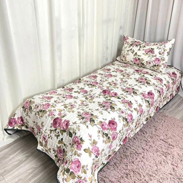 Set 2 in 1 Cotton Material 80 Per Cent 20 Per Cent Polyster Anti kedut ...