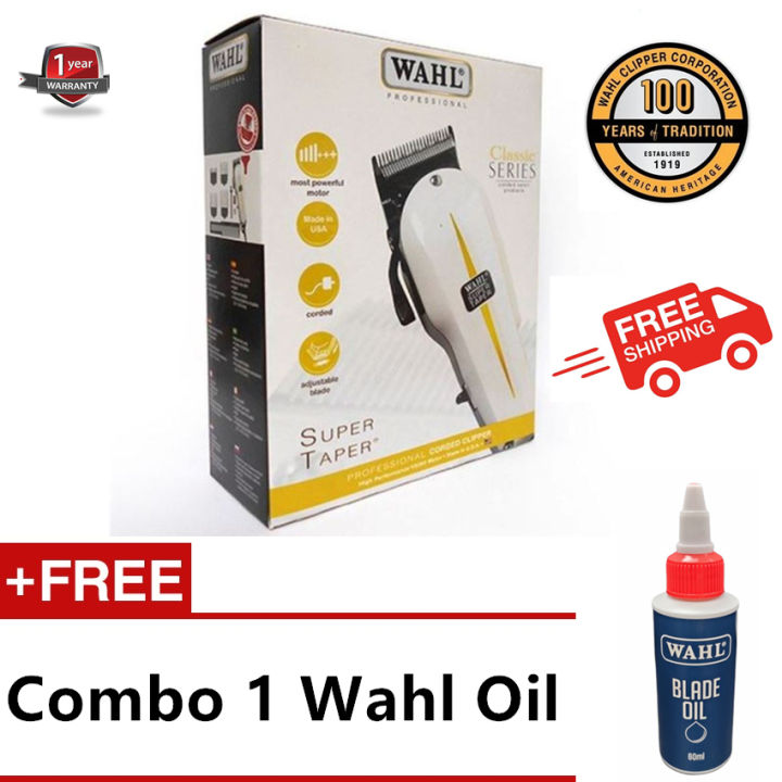 100% Made In USA ORIGINAL Authentic WAHL Professional Super Taper ...