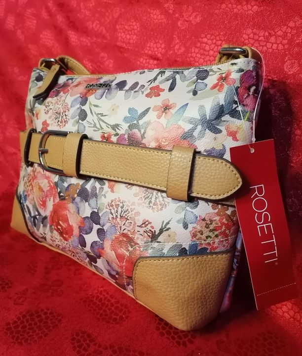 Shoulder Bag Women's Floral Hip Spring Casual Weekend Fashionable Bag ...