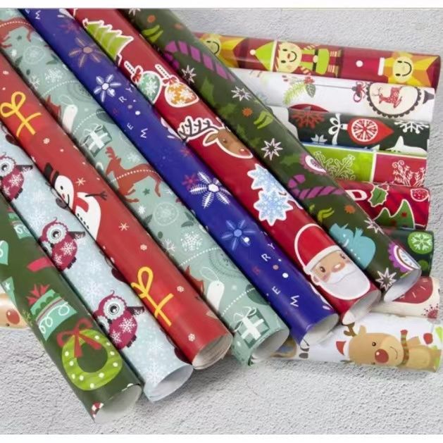 10sheets/roll XMAS Birthday Wedding Gift Wrapper Christmas Gift paper ...