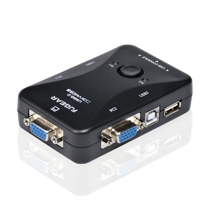 (KUAO) KVM Switch 1080P HD Audio Sharing KVM Switch for USB Key ...