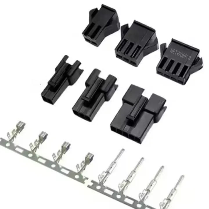 SOKET JST SM SOCKET JST SM 2.54MM WIRE CONNECTOR PLUG SET HOUSING RUMAH ...