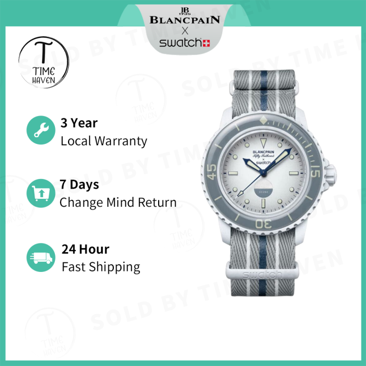 [100% Original]Swatch Blancpain X Swatch Watch Mechanical Watch Diving ...