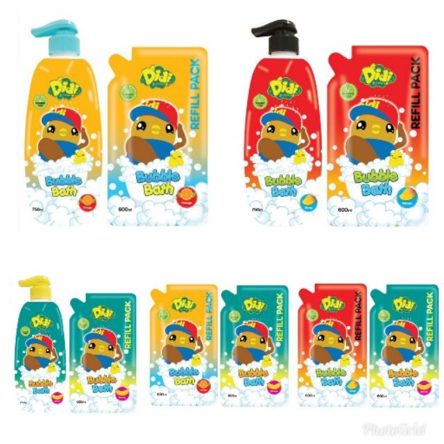 (Restock) Didi & Friends Head To Toe Bubble Wash 1 (750ml) or 2 in 1 ...