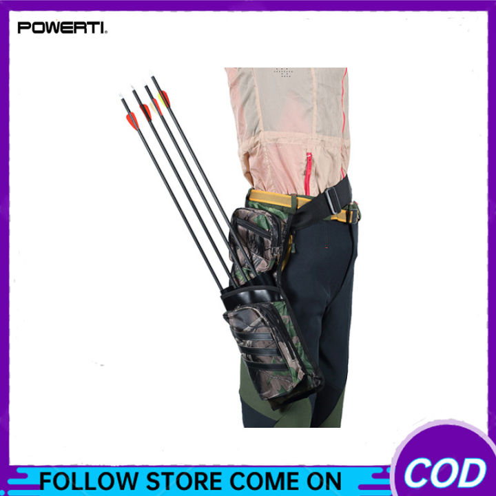 Outdoo Shooting Archery Quiver Athletic Waist Short Four - Barrel ...