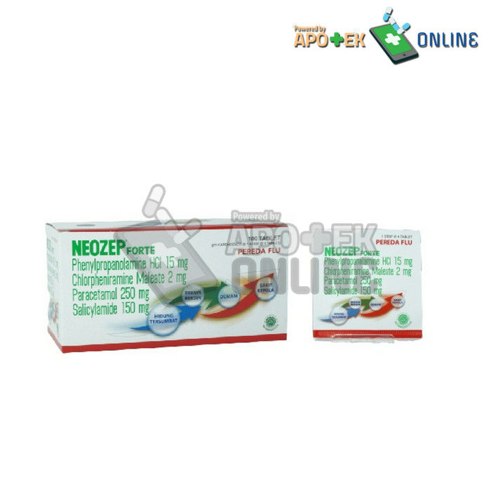 NEOZEP FORTE 1 STRIP 4 TABLET | Lazada Indonesia