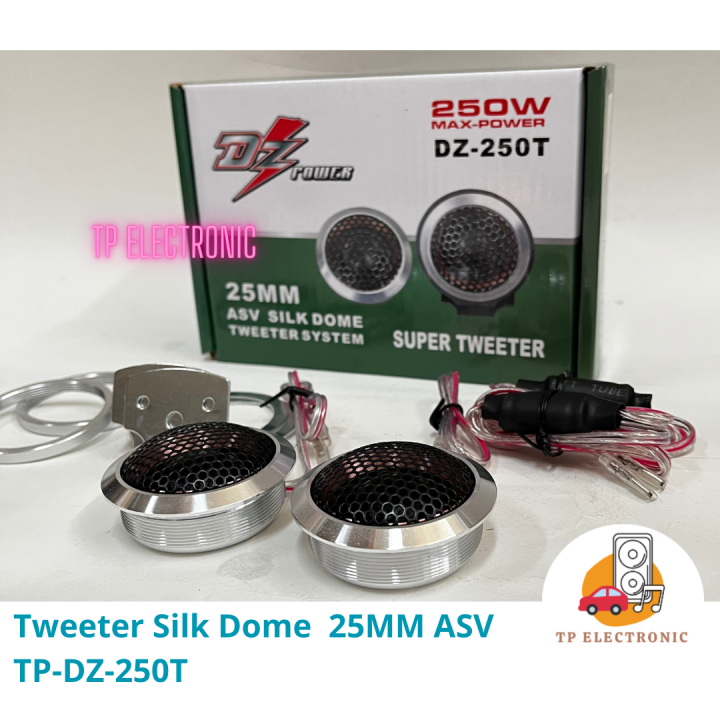 (1 คู่) Tweeter ทวิตเตอร์ DZ-250T/แหลมโดม TP-DZ-250T | Lazada.co.th