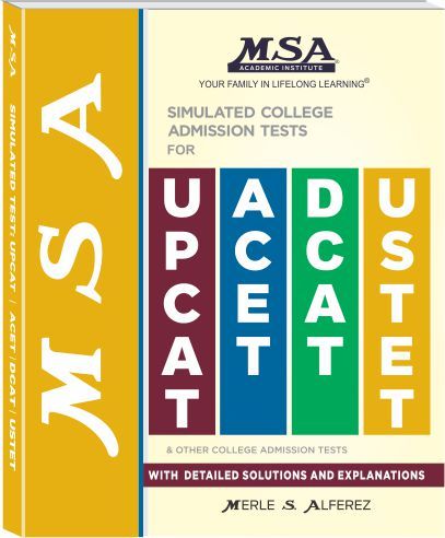 MSA UPCAT, ACET, DCAT, UST & other universities Reviewer 2026 | Lazada PH