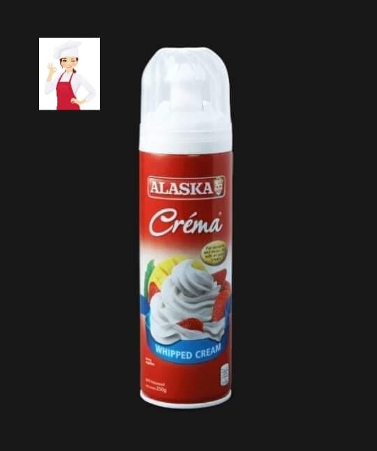 100% Whipped Cream Spray 250g (Alaska) Fast Delivery | Lazada PH