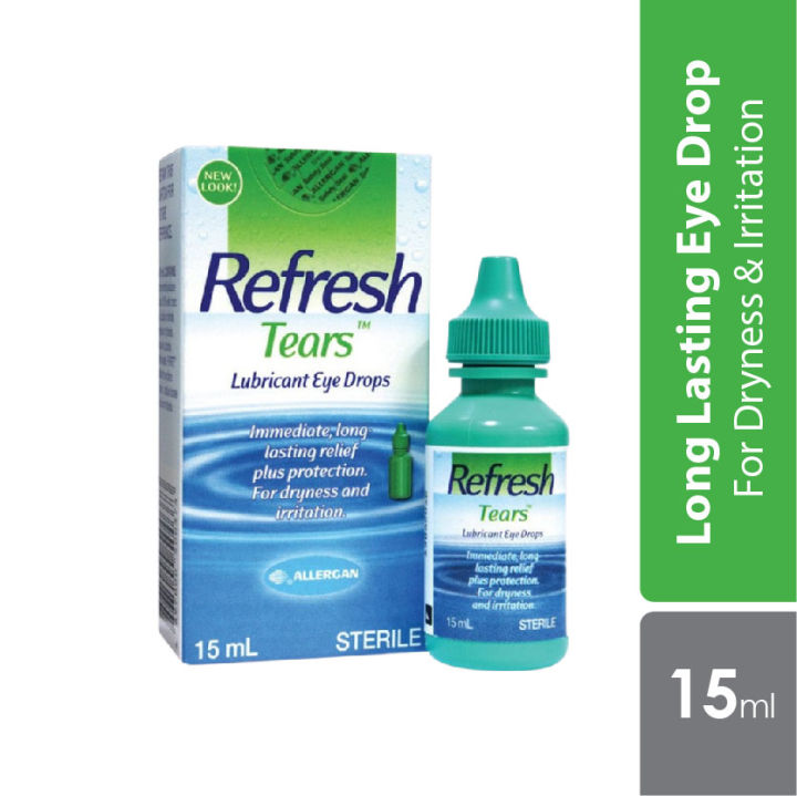 REFRESH TEARS® LUBRICANT EYE DROPS 15ml 😊REFRESH TEARS® instantly ...