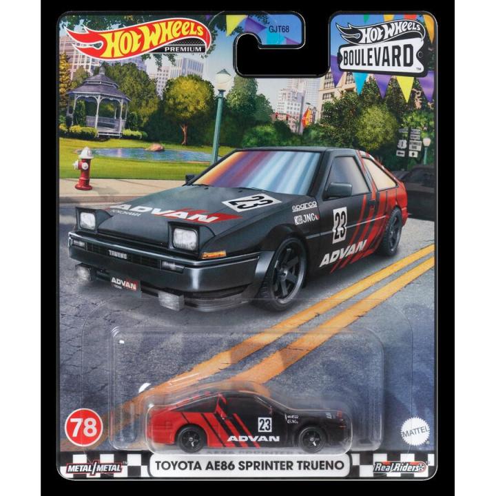 Hot Wheels Toyota AE86 Sprinter Trueno Advan Boulevard R Premium 2023 | Lazada Indonesia