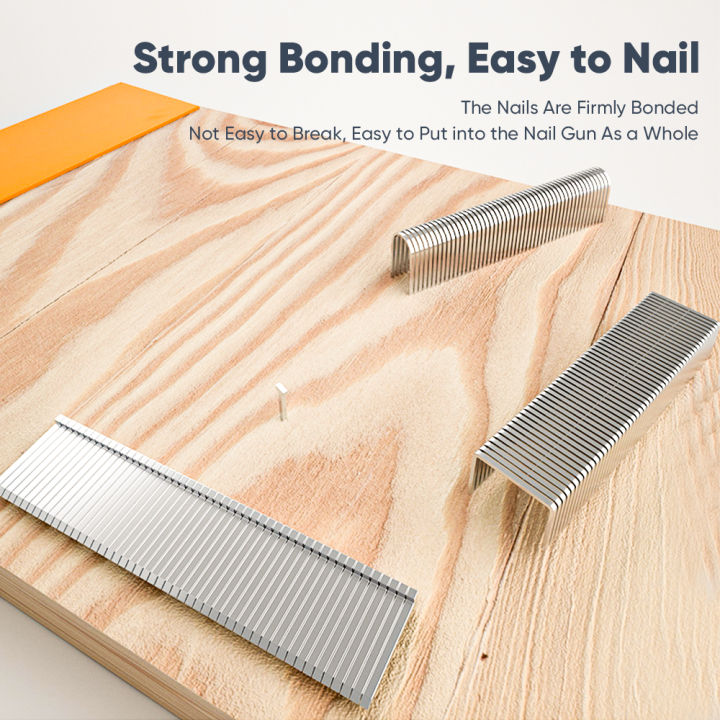 Mitsushi 2400pcs Stainless Heavy Duty Staple Nails 3 in 1 Staple Wire ...