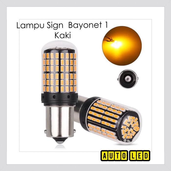 Lampu Sign Mobil Lampu Sein Bayonet 1 kaki BA15S A00262 | Lazada Indonesia