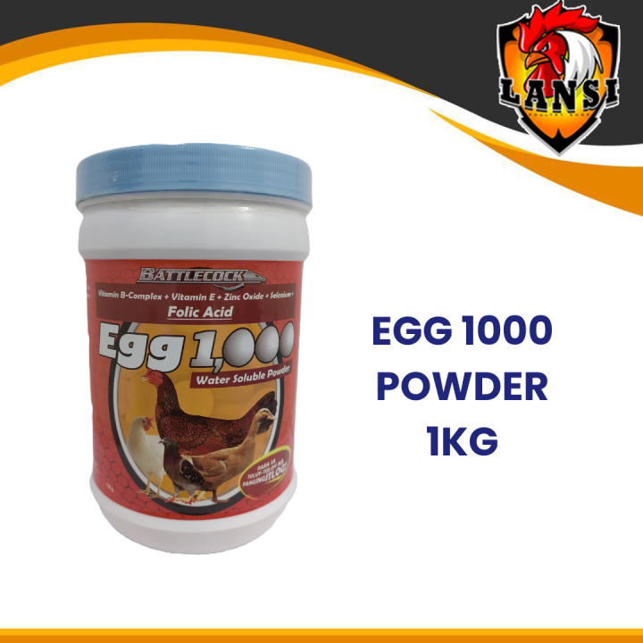 Egg 1000 powder 1kg (for laying birds) | Lazada PH