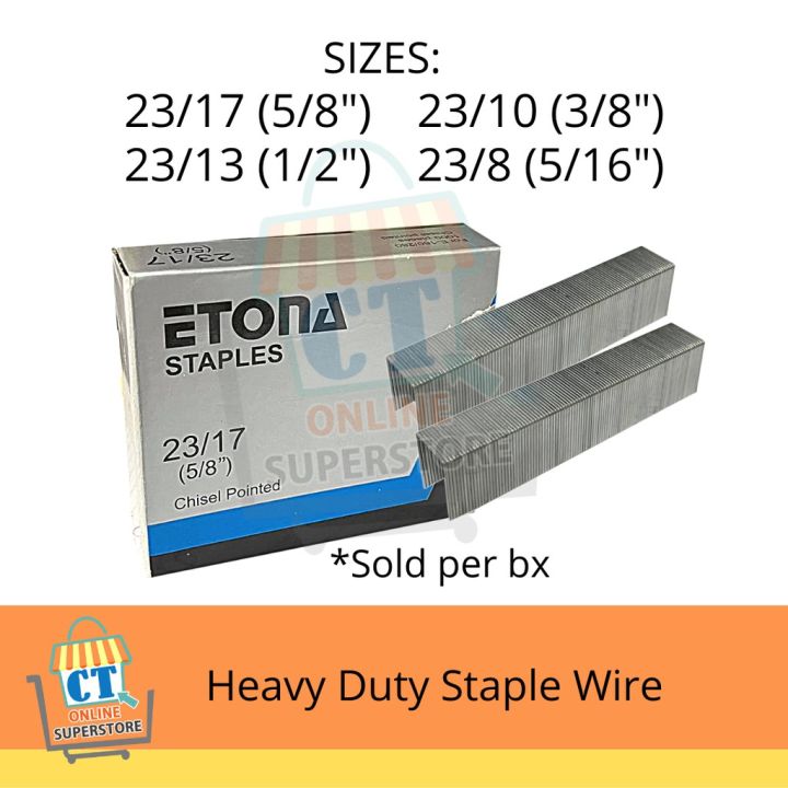 Etona Heavy Duty Staple Wire Lazada PH etona-heavy-duty-staple-wire-lazada-ph
