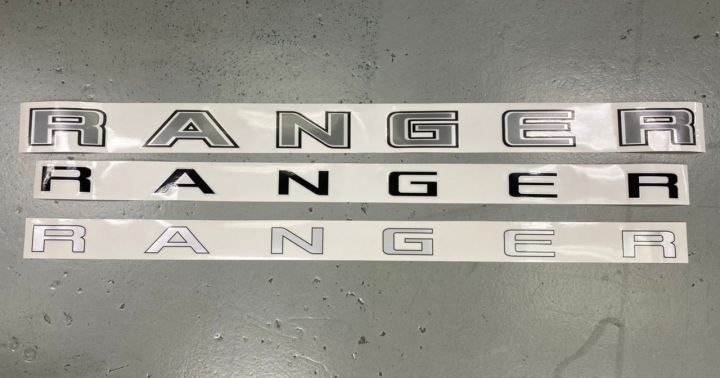 FORD RANGER T6 T7 T8 TAILGATE Emblem wording vinyl sticker | Lazada
