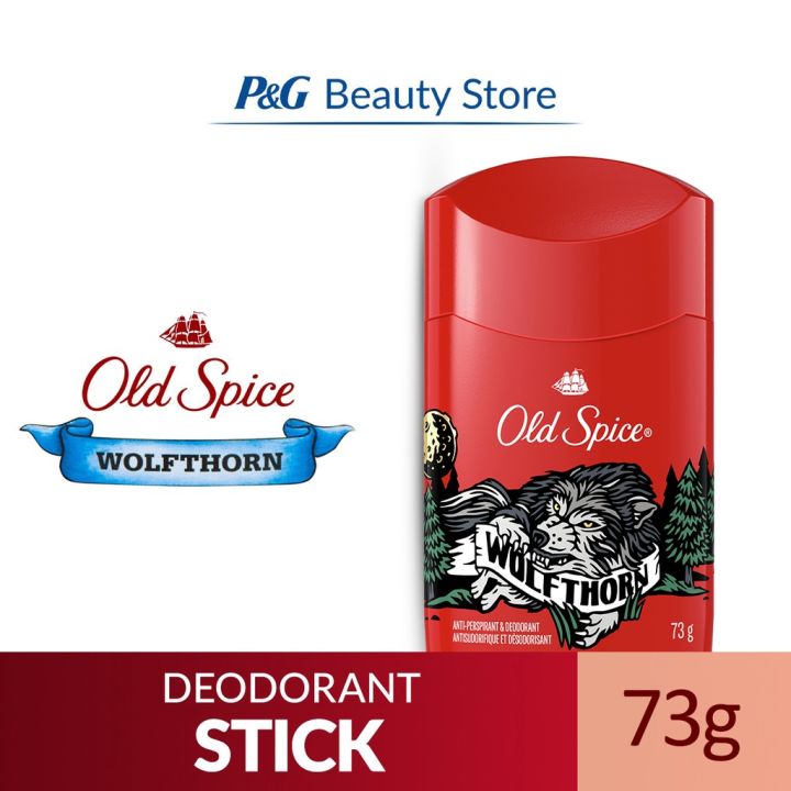 Old Spice Wild Collection Invisible Solid Wolfthorn Deo Stick (73g) | Lazada PH