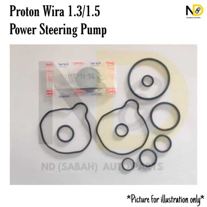 PROTON WIRA 1.3/1.5 POWER STEERING PUMP KIT | Lazada