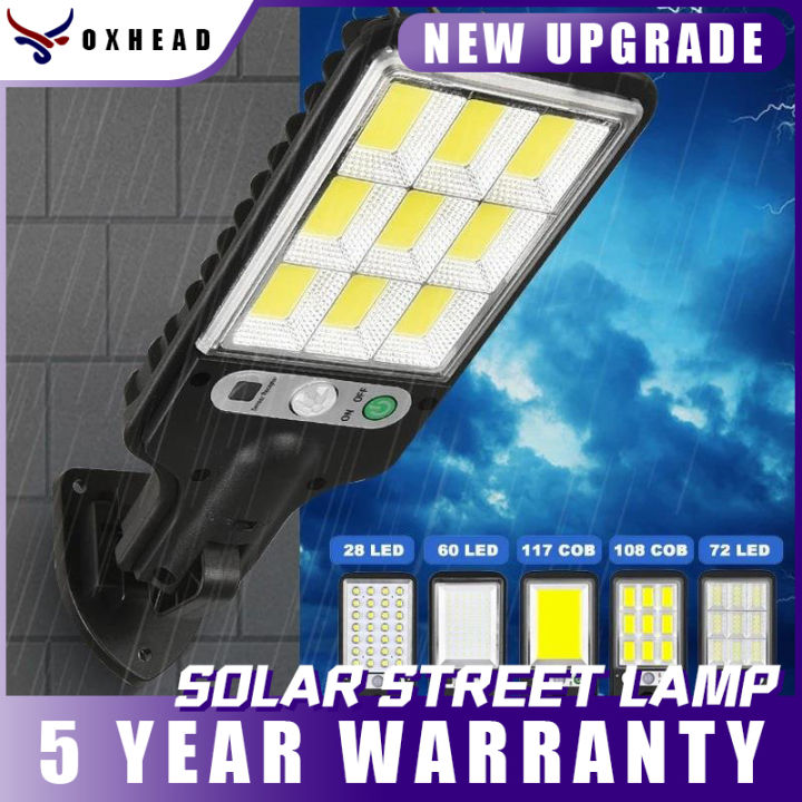 Outdoor waterproof solar LED integrated nine grid street light with ...