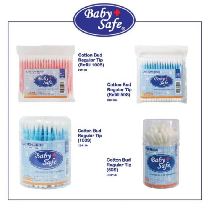 Colas Baby - Baby Safe Cotton Bud Regular Tip Pembersih Telinga ...