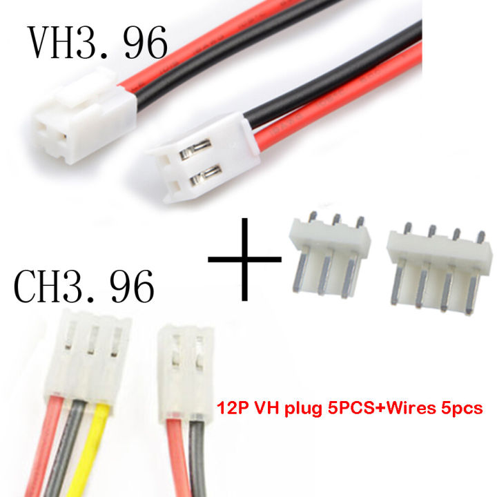 5PCS JST VH3.96 VH 3.96mm CH3.96 Wire Cable Connector 2/3/4/5/6/7/8/9/10Pin Pitch Male Female ...