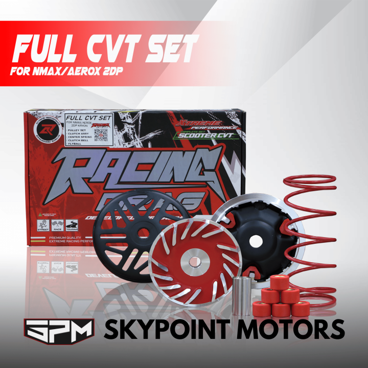 RACING DRAG FULL CVT SET NMAX V1/V2 / AEROX V1/V2 MIO I125 M3 2DP KRYON-HIGH PERFORMANCE | Lazada PH