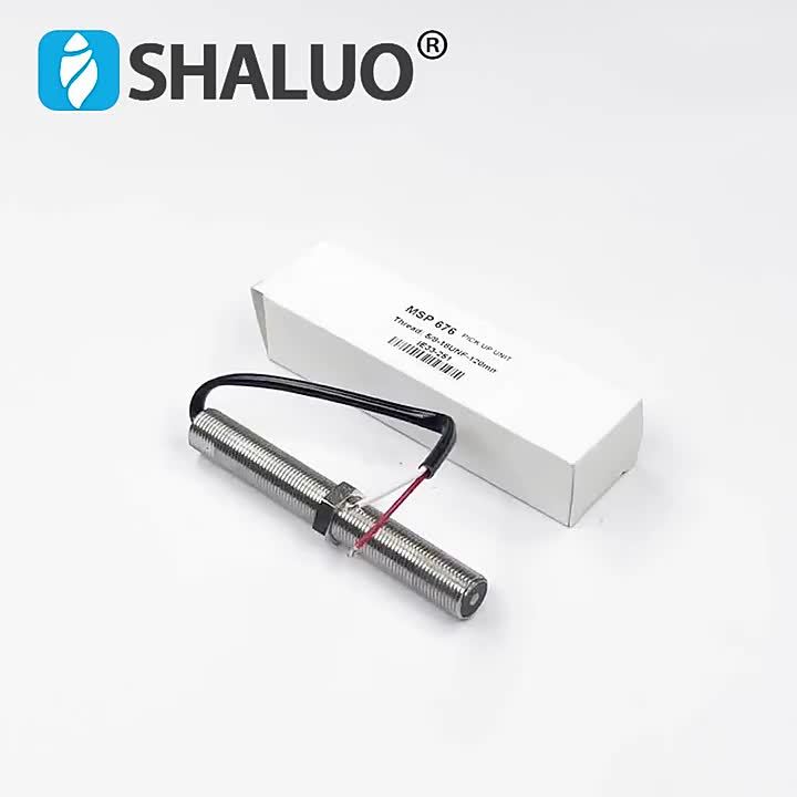 12MM Magnetic Pickup Speed Sensor MPU 676 diesel generator RPM pick up ...