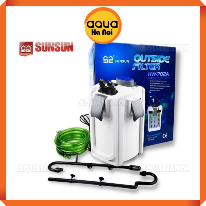 Máy lọc SunSun HW 702A/703A/704A - Lọc thùng ngoài làm sạch nước hồ cá cảnh thủy sinh | Lazada.vn