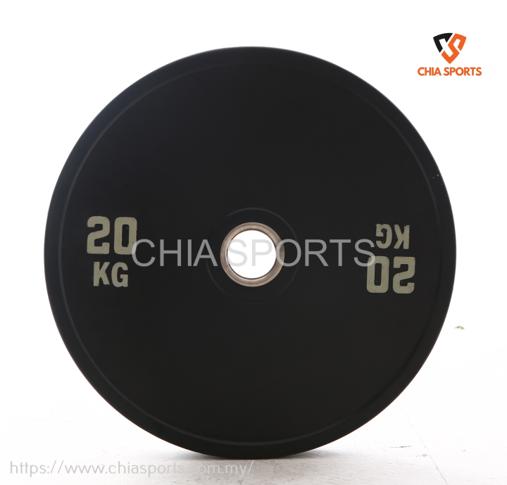 Bumper Plate 20KG 50mm Olympic Weightlifting Bodybuilding Crossfit ...