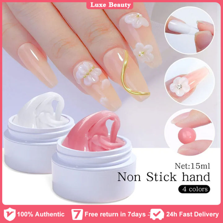 【Local Deliver】15ml Quick Building Nail Art UV LED Builder Gel Nail ...