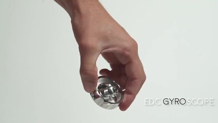 Mechforce Gyro Stainless Steel Fidget Spinner EDC Fidget Toys ADHD Hand ...