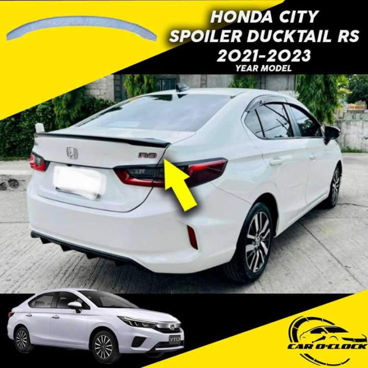 HONDA CITY 2021-2023 DUCKTAIL SPOILER RS | Lazada PH