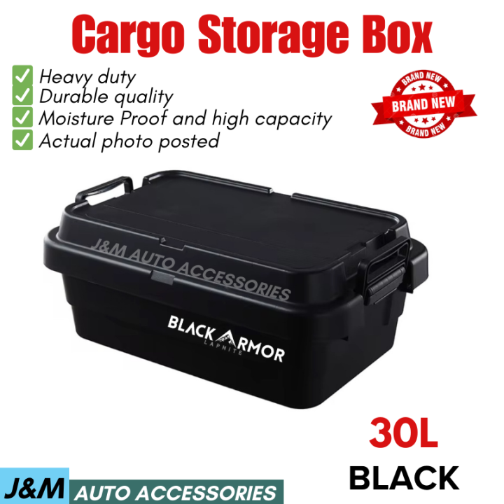 30L Cargo Storage Box, Camping Box, Tool Box etc. V2.0 | Lazada PH
