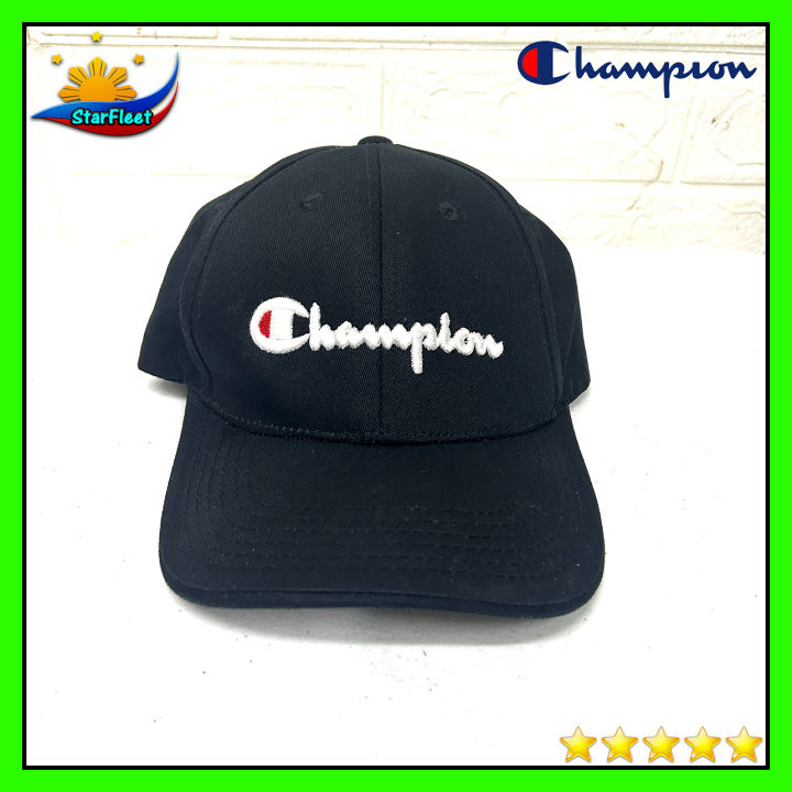 Champion USA Classic Hat Black (ORIGINAL) | Lazada PH