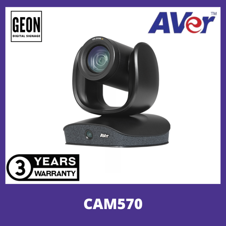 AVER CAM570 USB 4K Dual Lens Audio Tracking Camera | Lazada