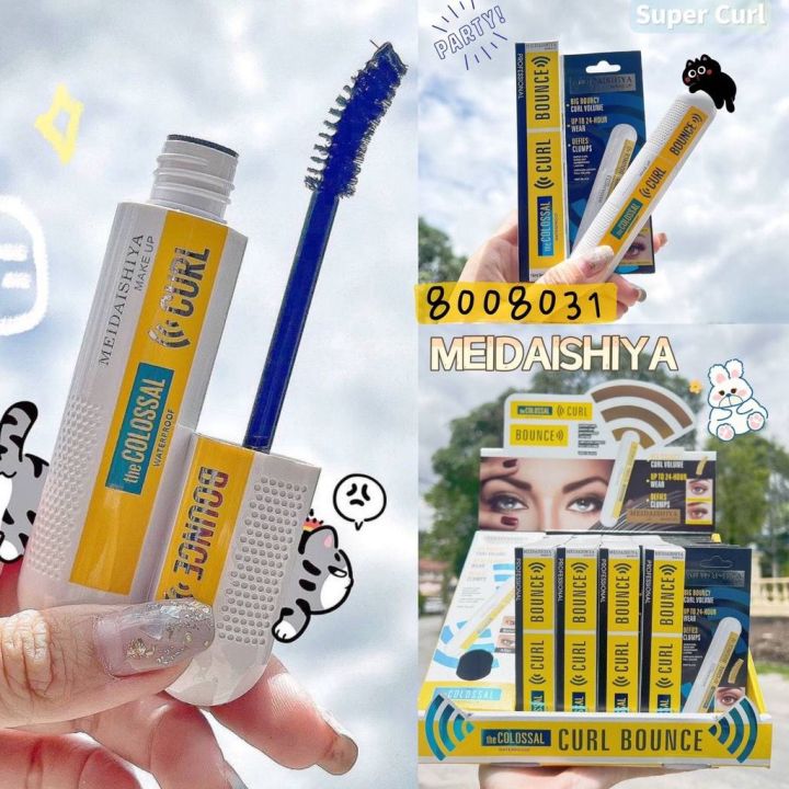 the Colossal Curl Bounce Mascara Volumizing Long-lasting Smudgeproof ...