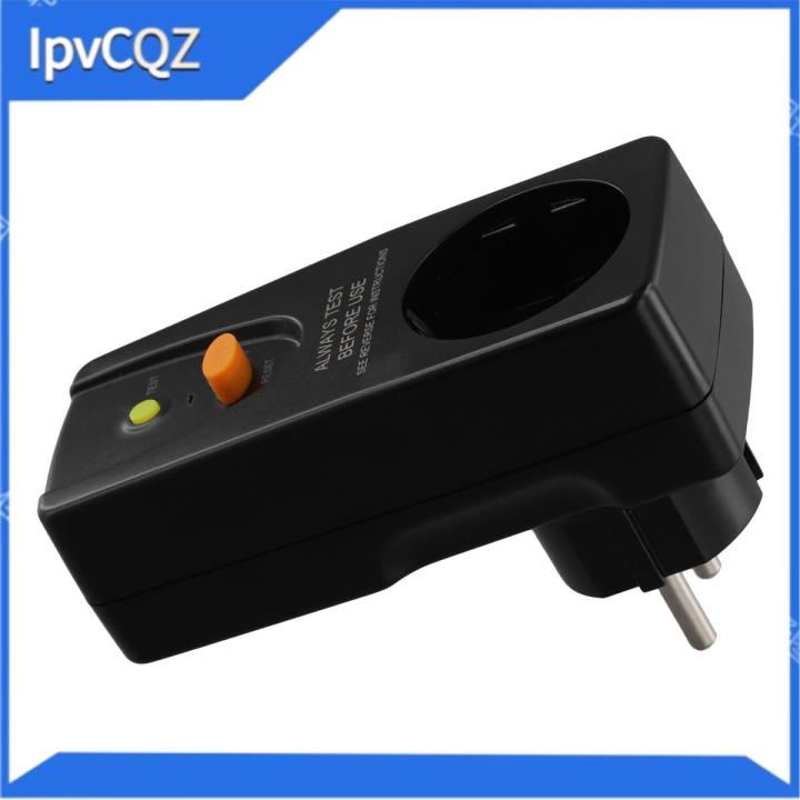 16A Gfci Leakage Protection Plug Home Circuit Breaker Cutout Switch ...