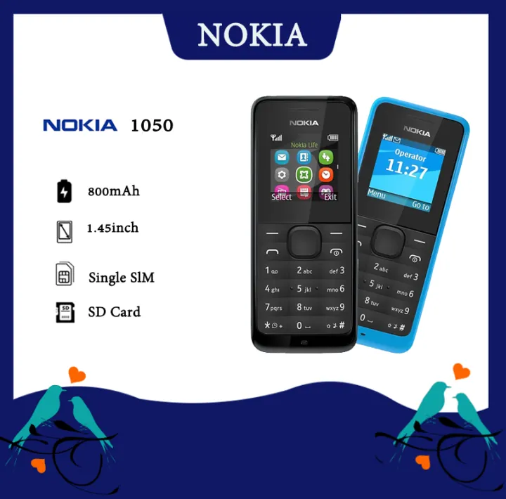Legit Nokia 1050 Original Dual Sim Feature Phone Keypad Phone Backup ...
