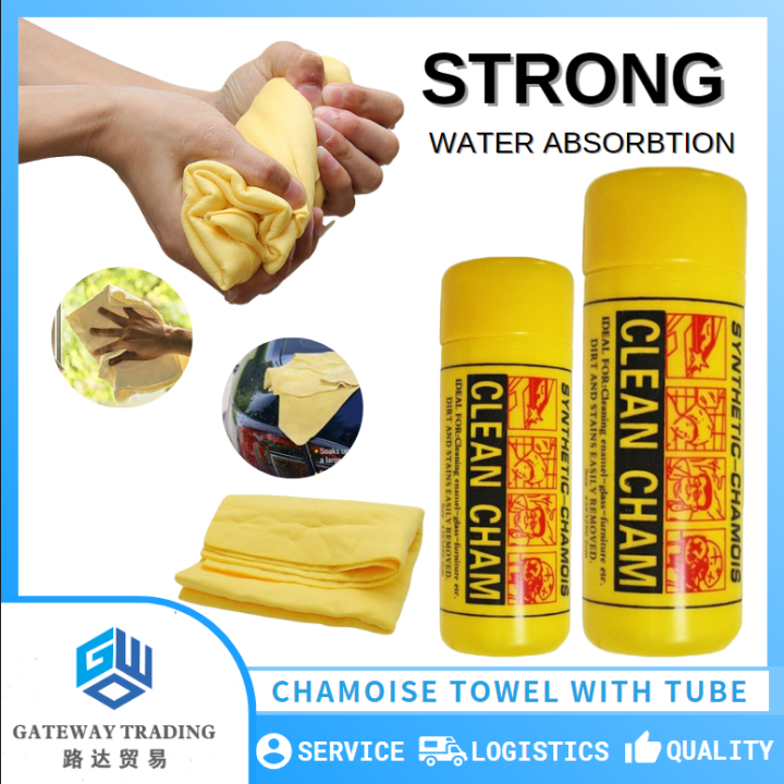 Clean Cham Thick Chamois Clean Cham Water Absorption Car Wash Towel ...