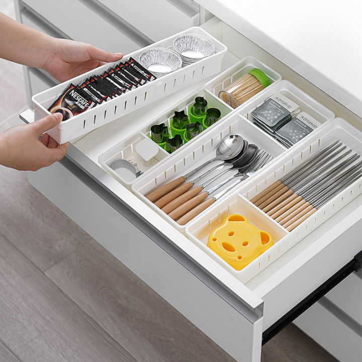 (Local shipment) Adjustable Kitchen organizer ,Cutlery Drawer Organizer ...
